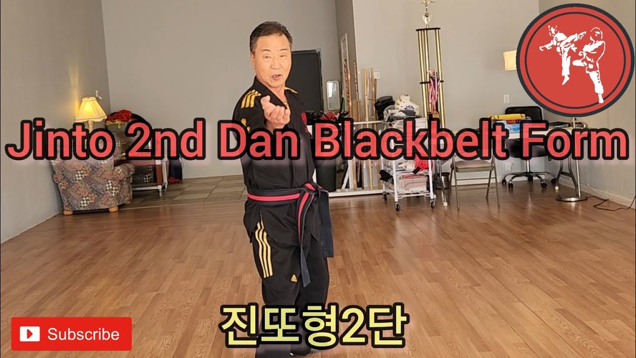 Jinto 2nd Dan Black Belt Form,,진또형2단 - YouTube