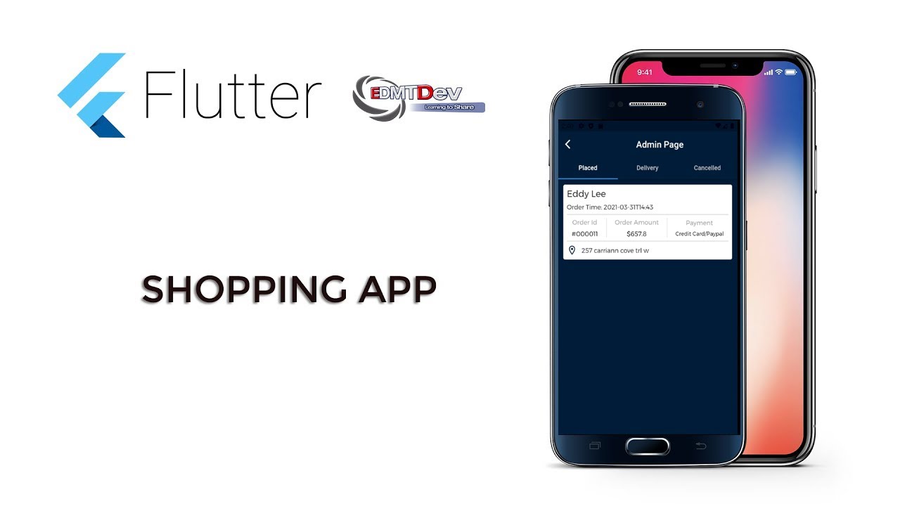 Flutter Tutorial - Shopping App #32 Admin Orders View - YouTube
