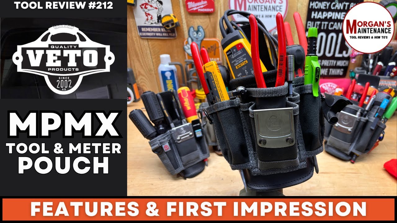 Veto Pro MPMX - Tool & Meter Pouch Trial Loadout - YouTube