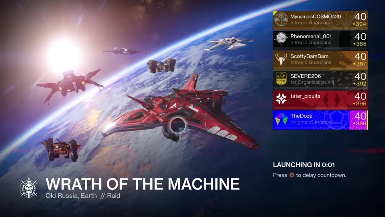 Destiny - Wrath of the Machine Raid, Completion, All Chests, 2016 - YouTube