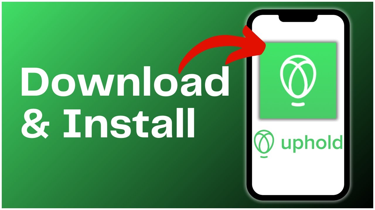 How to Download Uphold Wallet App 2024 - YouTube
