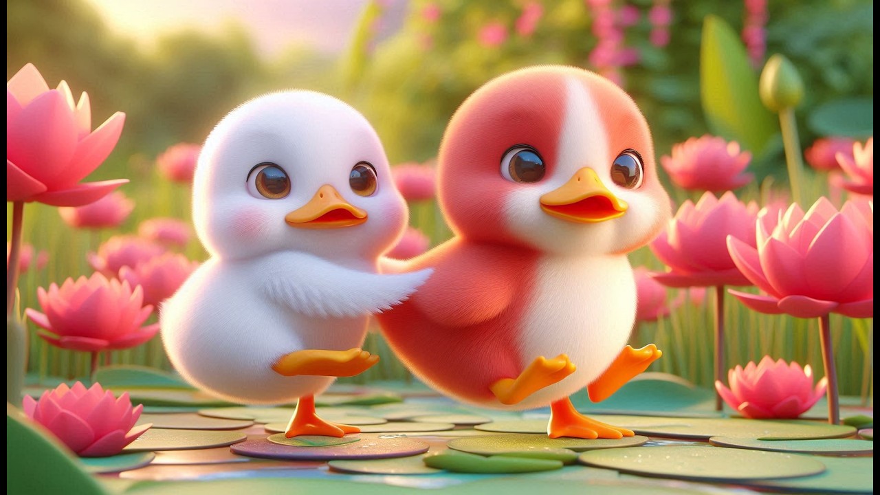 க்வாக் க்வாக் குட்டீஸ் கார்டன் டான்ஸ் ஃபன் பாடல் Chicku Ducku Fun Time ...