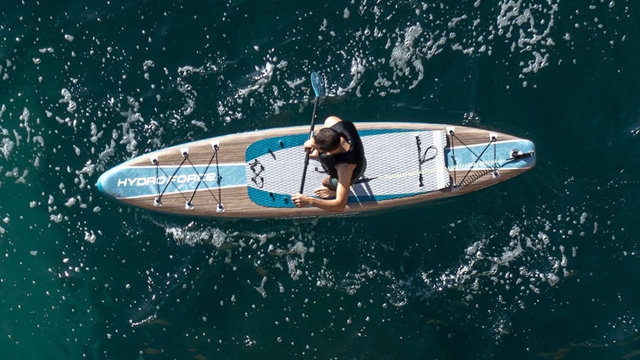 Bestway® SUP Hydro-Force™ Glider Elite 2-v-1 - YouTube
