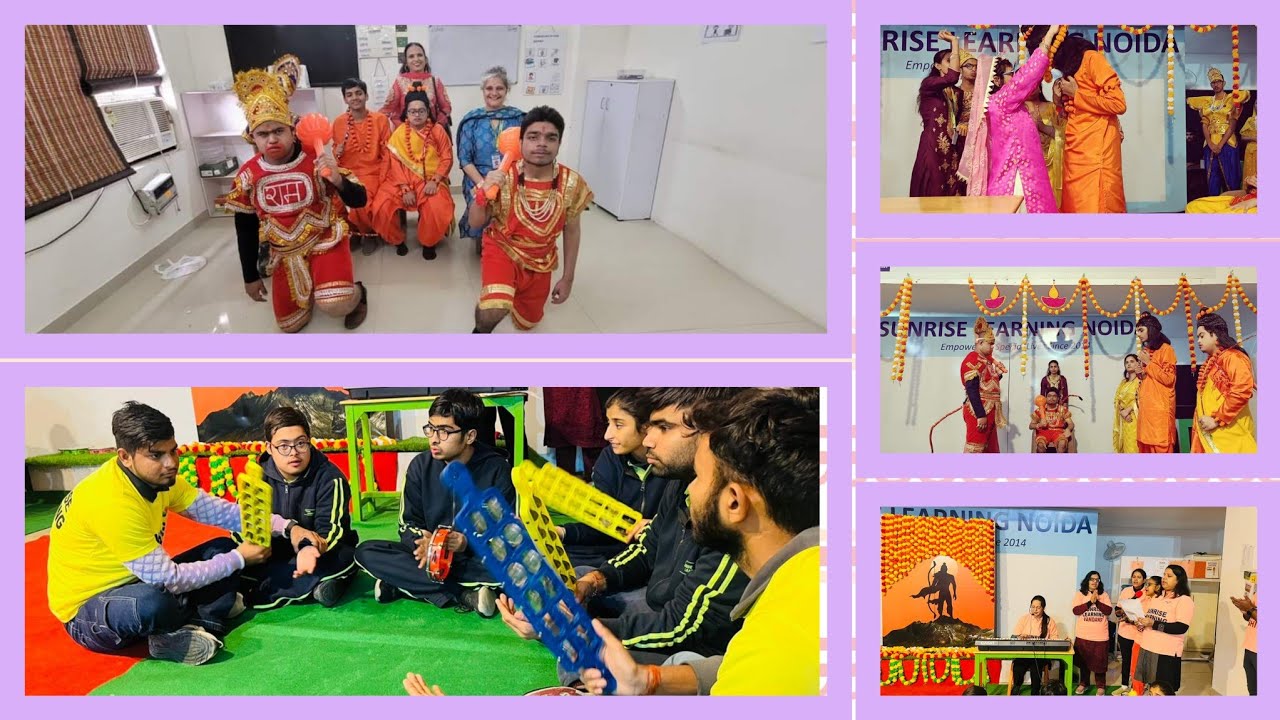 Tribute to Shri Ram from specially-abled students & Team of Sunrise ...