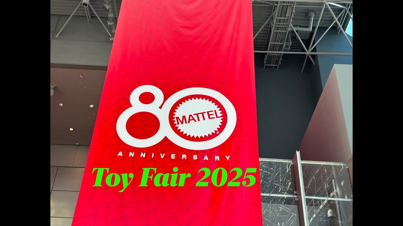 Toy Fair 2025 Mattel Booth - YouTube