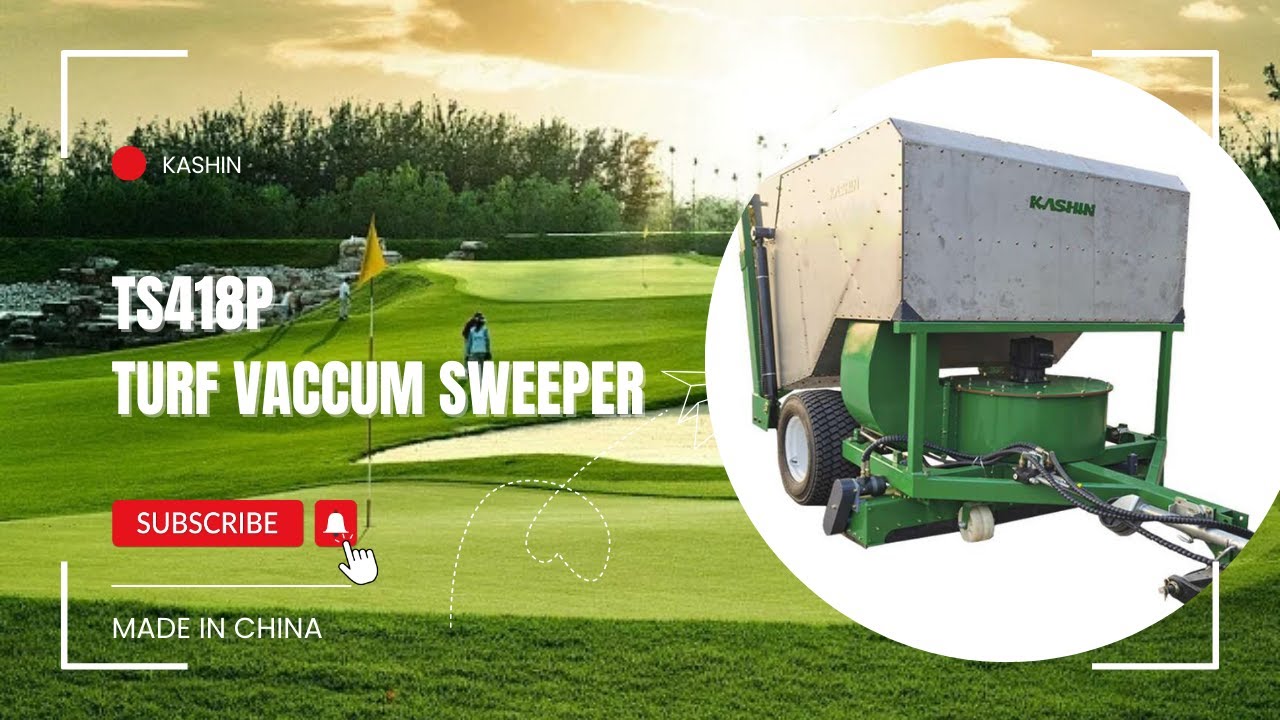 Turf Vaccum Sweeper- Look no further than this turbocharged TS418P turf ...