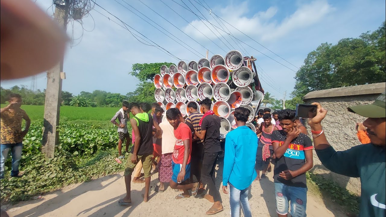বাপি সাউন্ড ডিজে গান বাজিয়ে রোড শো করছিল Bapi Sound Road Show Video ~ Bapi Sound Competition ...