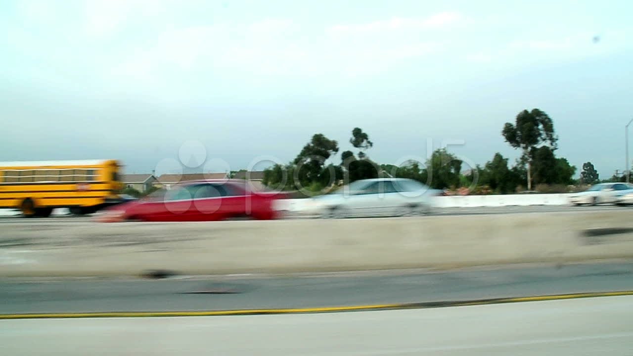 Freeway Driving Background. Stock Footage - YouTube