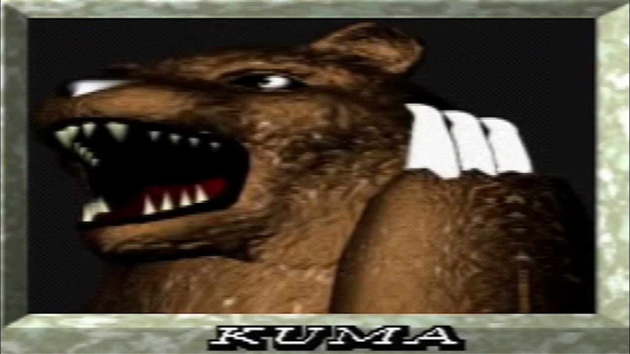 #650 Tekken 1 (ARC) Bosses (3/9): Kuma playthrough. - YouTube