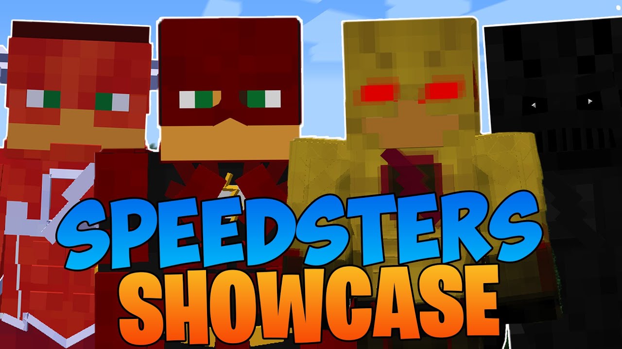 FLASH MOD! Every SPEEDSTER in MINECRAFT! | minecraft - YouTube