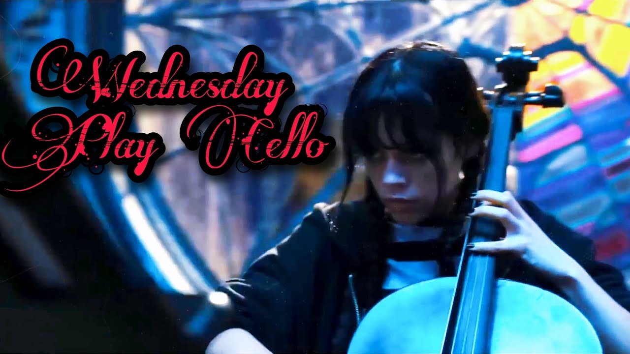 Wednesday Adams | Play Cello scene | Netflix Series Movie's - YouTube