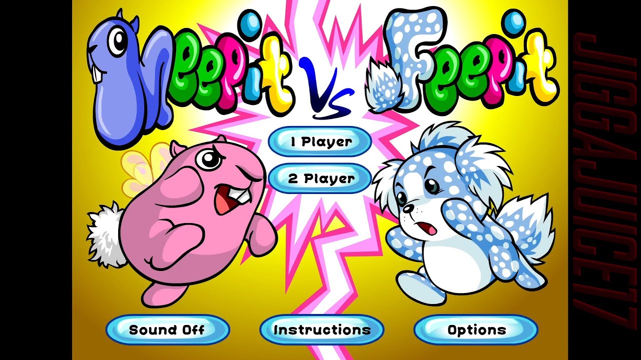 Meepit vs. Feepit Flash Game by Neopets (No Commentary) - YouTube