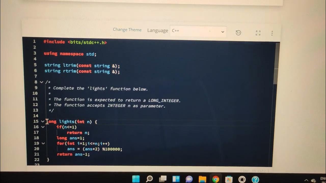 Diwali Lights || Hackerrank - YouTube