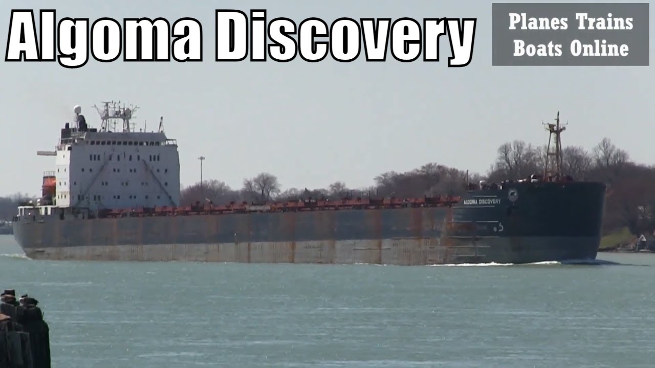 1987 Algoma Discovery - 731ft / 222m - Bulk Carrier Cargo Ship In Great ...