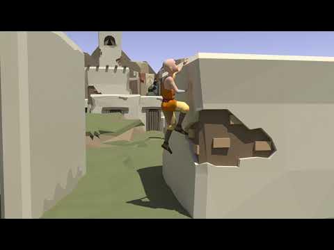 3D Wall Climb Animation - YouTube