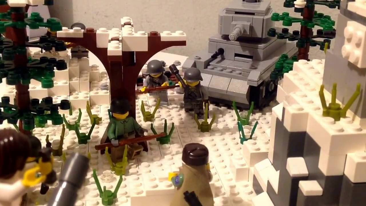 Lego WWII road to Stalingrad (battle moc) - YouTube