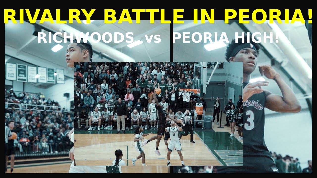 Richwoods vs Peoria High - Rivalry In the P!! (2028's Nigel Moore vs ...