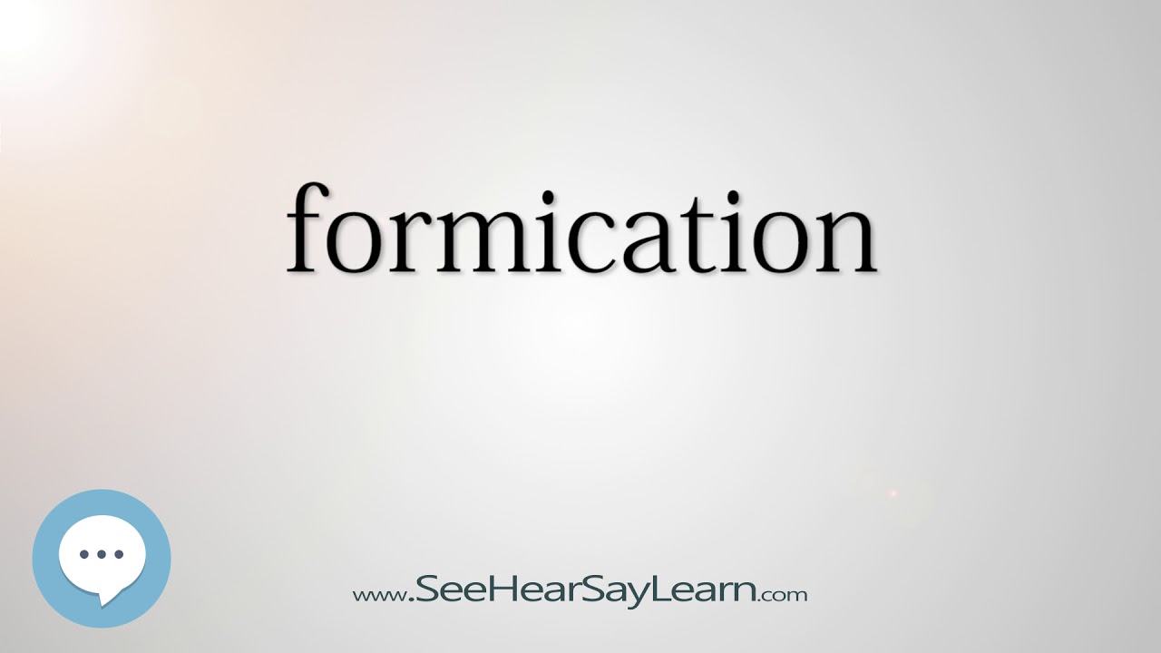 formication - Smart & Obscure English Words Defined 👁️🔊🗣🧠 - YouTube