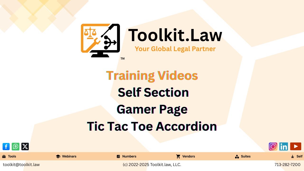 Toolkit.law Tic Tac Toe: Quick Mental Breaks for Busy Legal ...