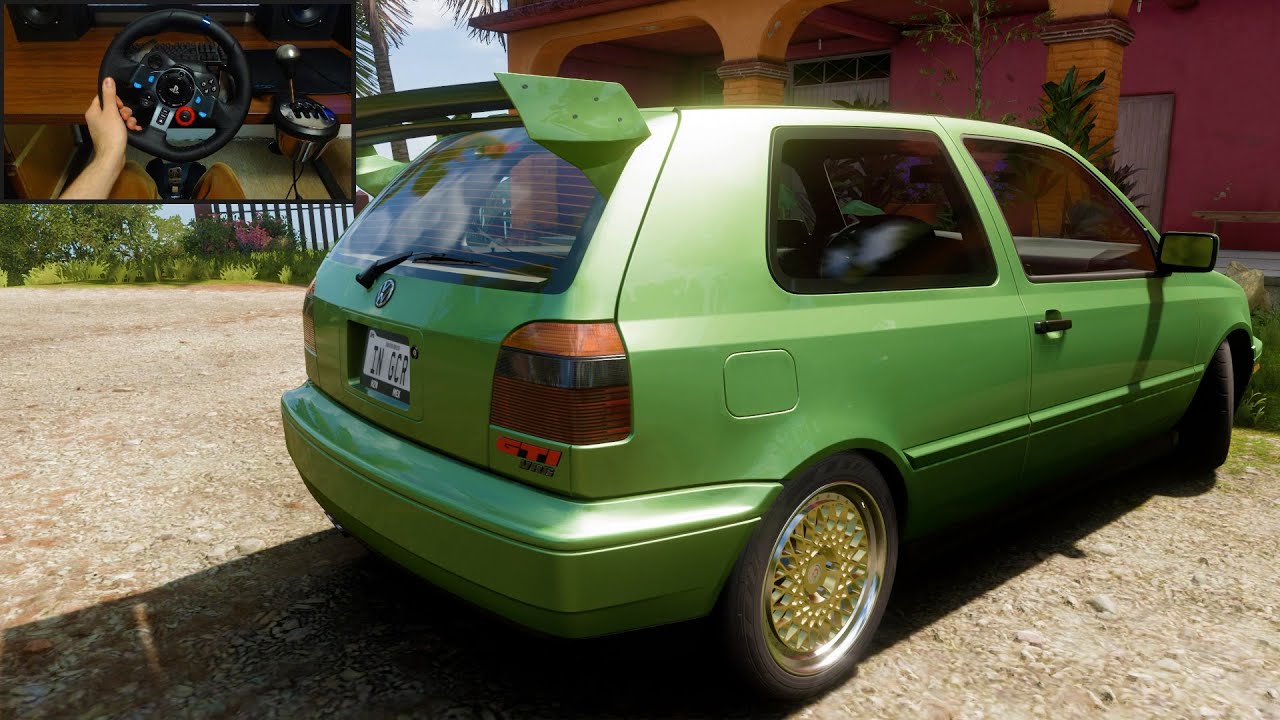 610HP VW Golf GTI VR6 Mk3 - Forza Horizon 5 | Logitech G29 + TH8A ...