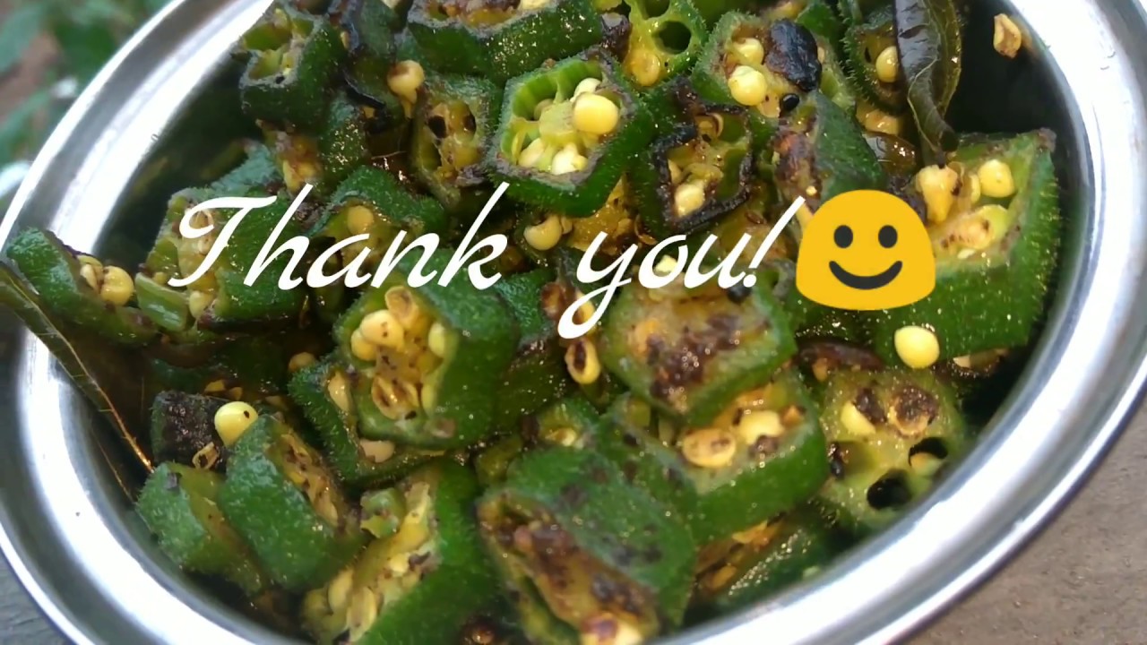 LADY'S FINGERS PEPPER-FRY - YouTube