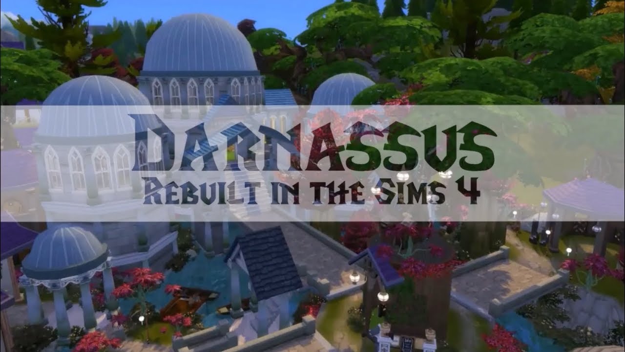 Darnassus || The Sims 4 || Speedbuild || WoW || World of Warcraft ...