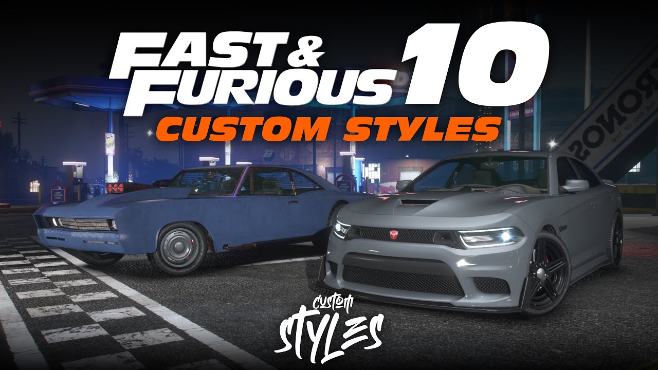 GTAO Fast and Furious 10 Custom Styles - YouTube