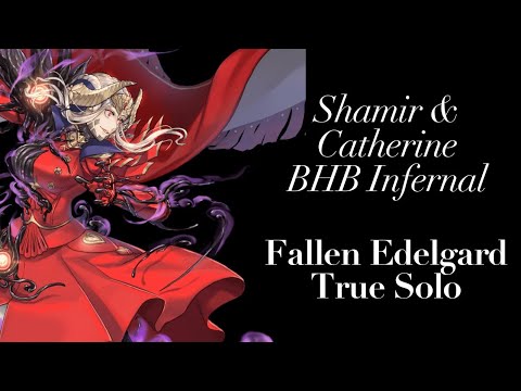 [FEH] Fallen Edelgard True Solo - Shamir & Catherine BHB Infernal - YouTube