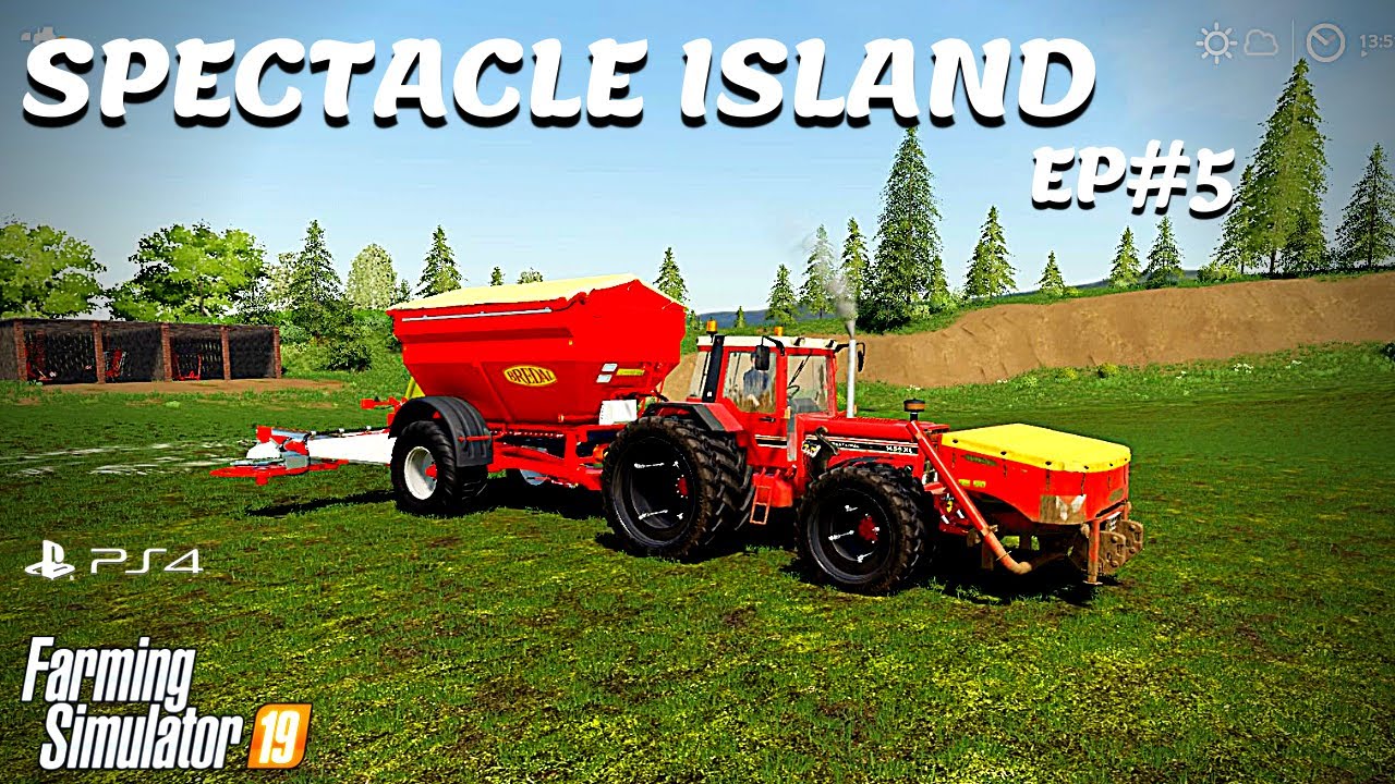 FS19 SPECTACLE ISLAND - Grasswork and Prep work . Farming Simulator 19 ...