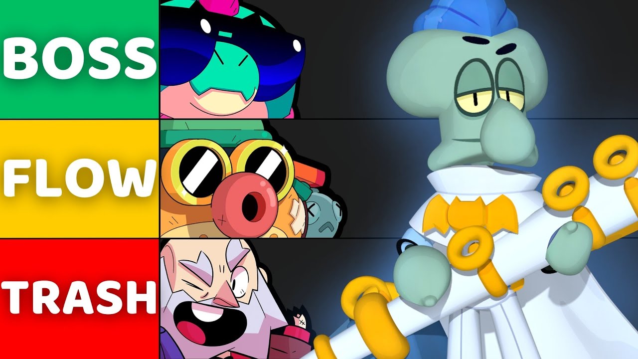 Quel Brawler à le plus de FLOW ? (Tier List) - YouTube