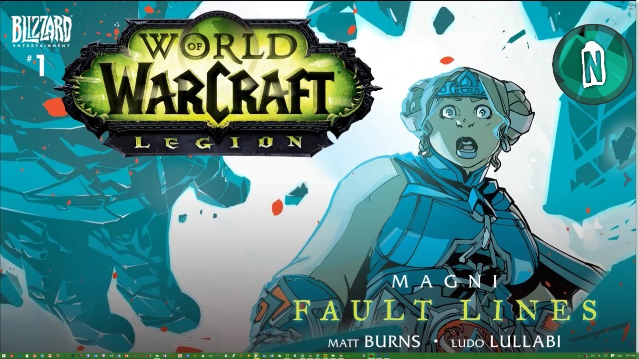 World of Warcraft Legion Animated Comic | Magni Fault Lines #1 - YouTube