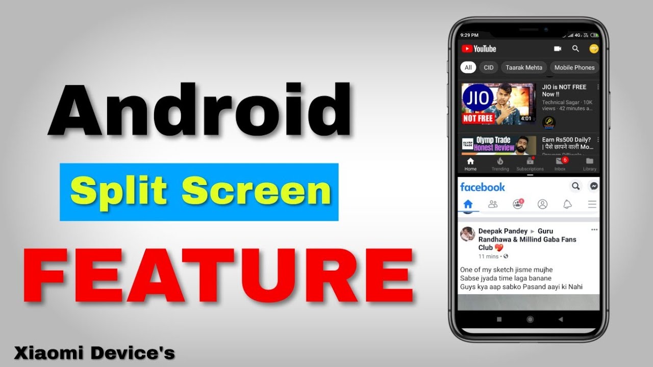How to use Two apps at once | Mi mobile split screen feature | In Hindi | Mobile features Ep. 3 ...
