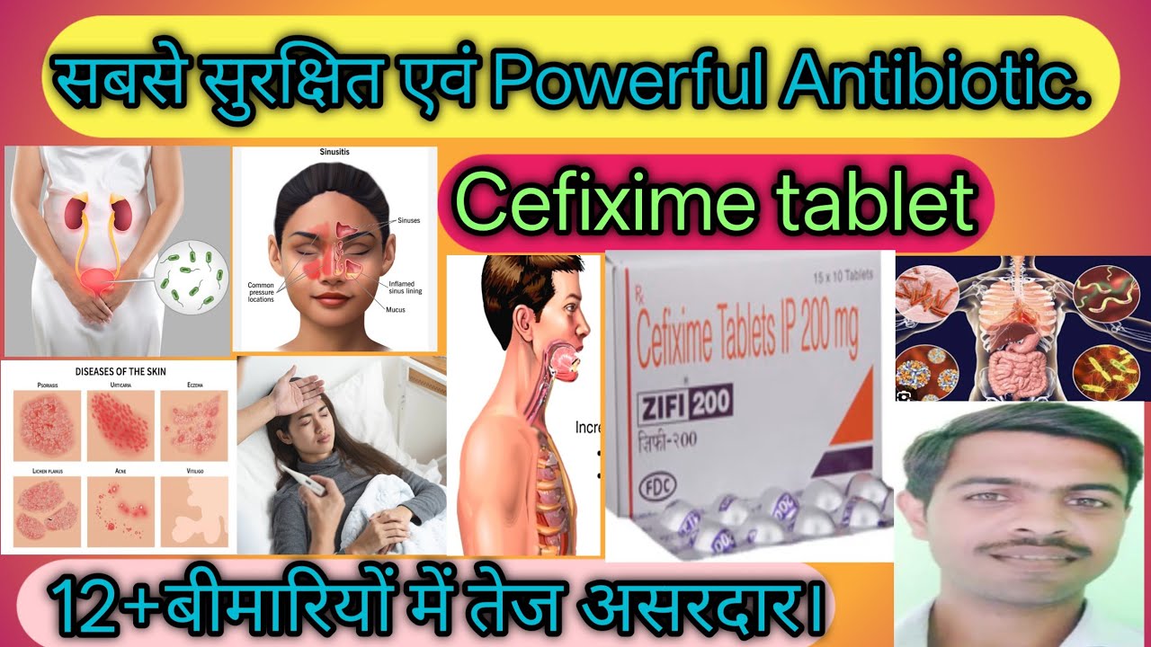Cefixime tablets ip 200 use |benefit| side effect| Cefixime tablet ...