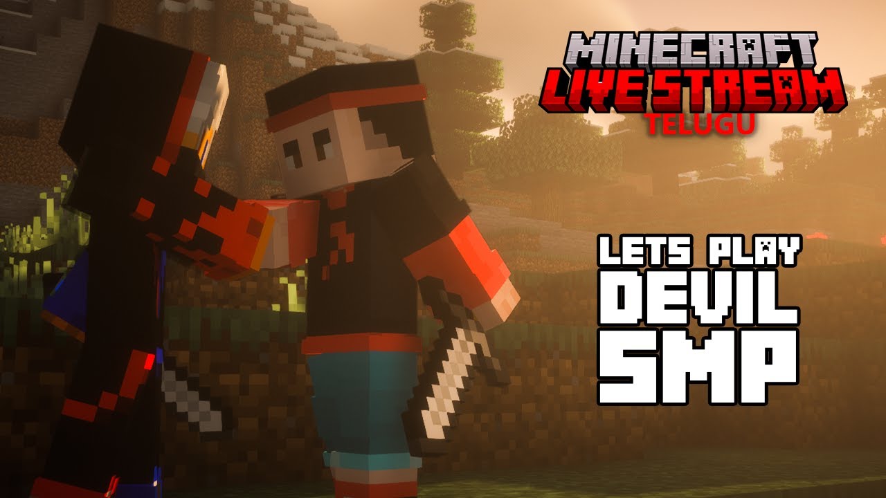 Lets Play Devil SMP | Minecraft In Telugu - YouTube