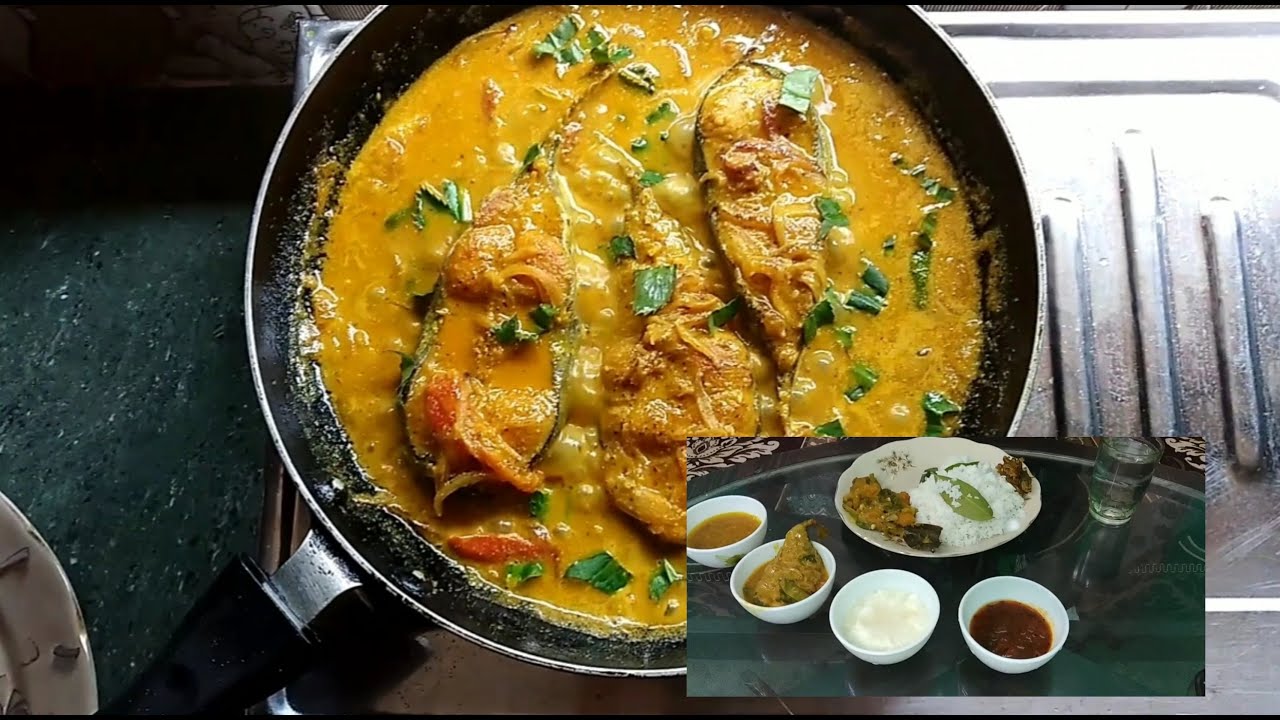 BOAL MACH(helicopter catfish) RECIPE | BENGALI THALI MUKBANG # ...