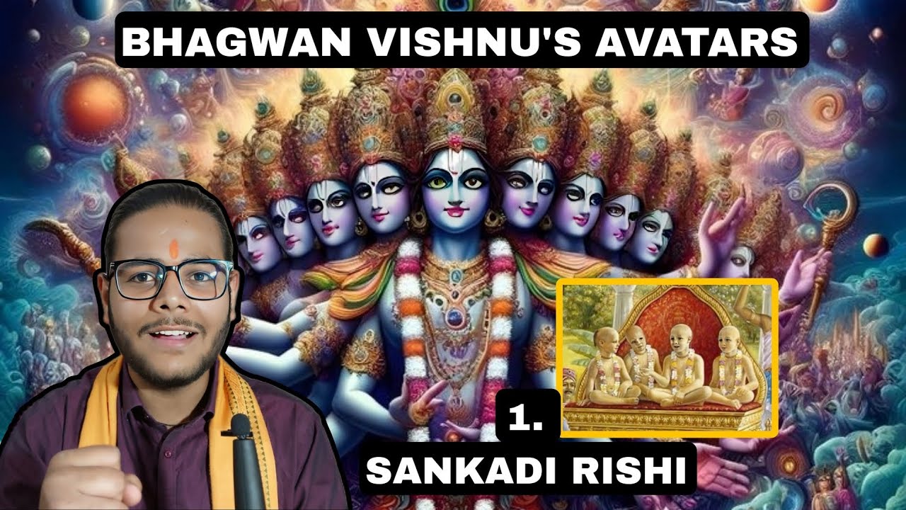 EPISODE - 1 भगवान विष्णु 1st अवतार - Sankadi Rishi ( According to garud ...