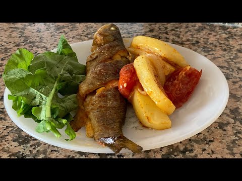 [Tarif] Fırında alabalık - Balık tarifleri 🦈