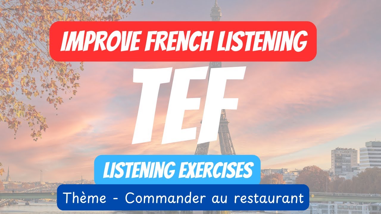 Improve Your French Listening Skills with This Exercise! | Perfect for ...