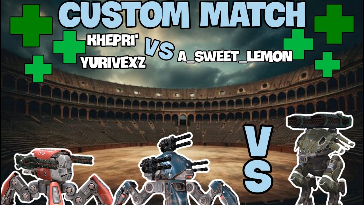 2v1 Custom Match | Rome & Ground Zero | War Robots - YouTube