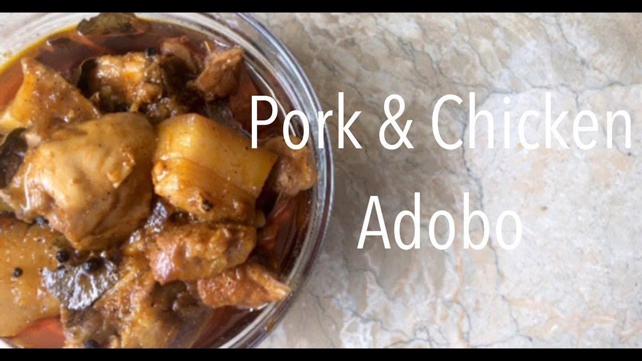 How to cook Pinoy Style Pork and Chicken Adobo (Recipe Video) + MUKBANG ...