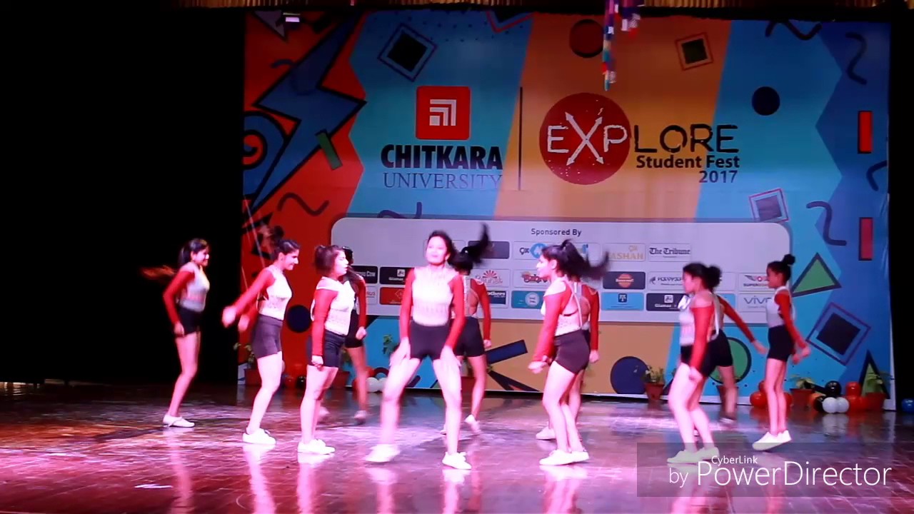 Chitkara fest 2017 Dance video (explore student fest )6 - YouTube
