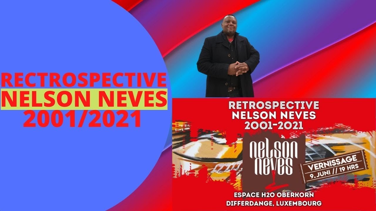 NELSON NEVES (ARTISTA PLASTICO) MOSTRA COMO TRABALHA AS SUAS TELAS ...