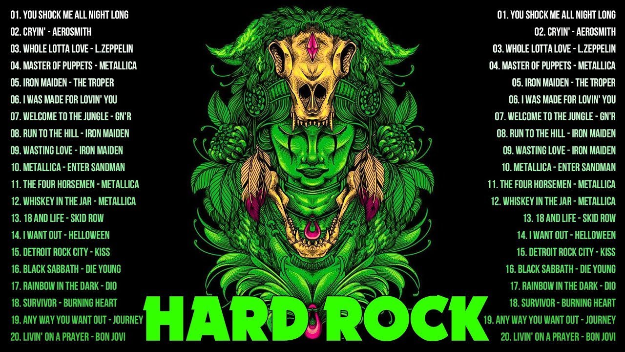 Hard Rock Classic 🟢 The Greatest Hits Hard Rock Of All Time 🟢 Aerosmith ...