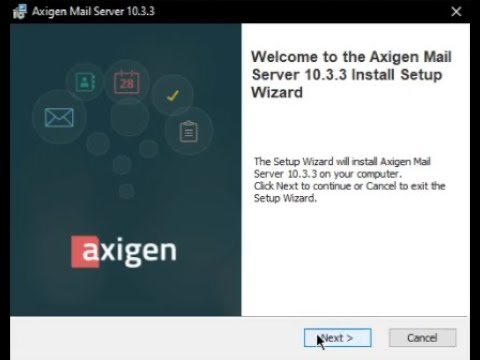 Install & Konfigurasi Axigen Mail Server Windows 10 - YouTube