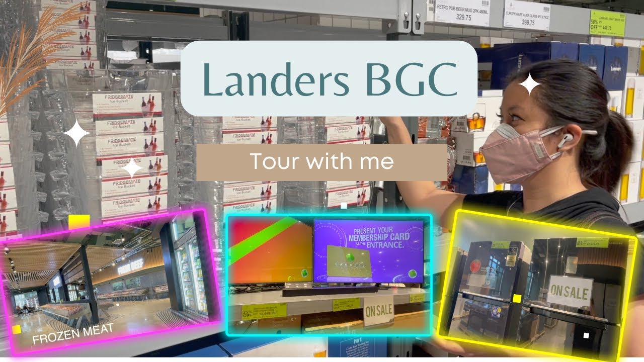 LANDERS BGC | tour with me - YouTube