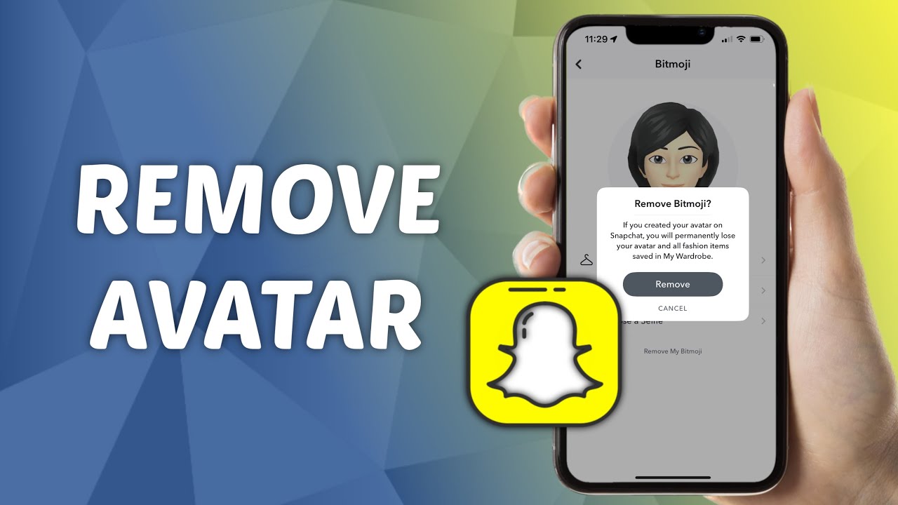 How to Remove your Avatar in Snapchat! (2025) - YouTube