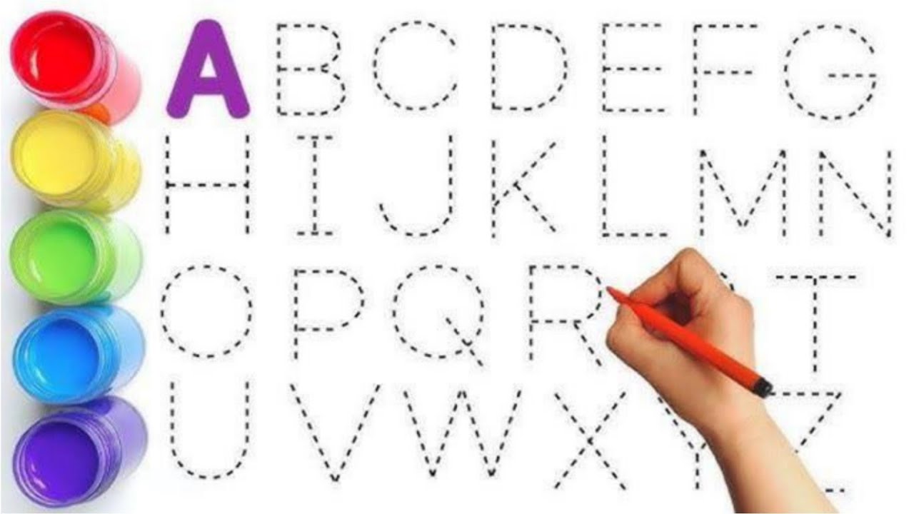 Learn to Draw the Alphabet A-Z: | preschool learning videos | Easy ...