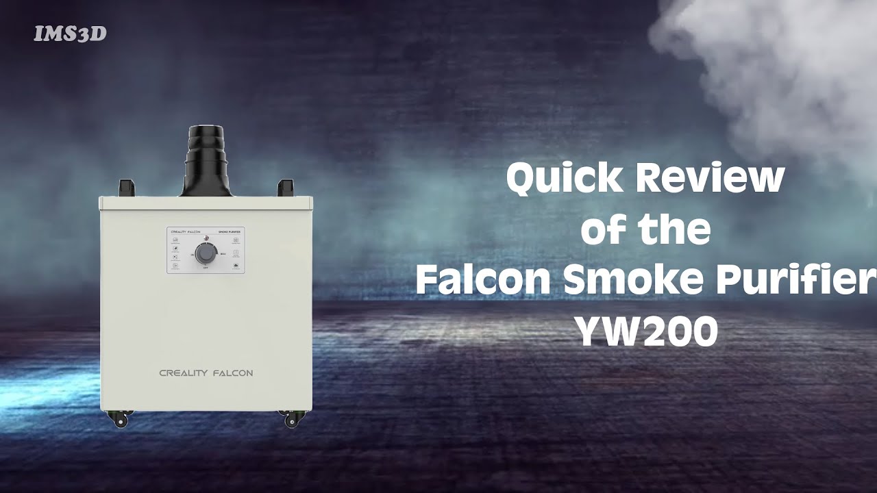 Quick unboxing and test of the Creality Falcon Smoke Purifier YW200 ...