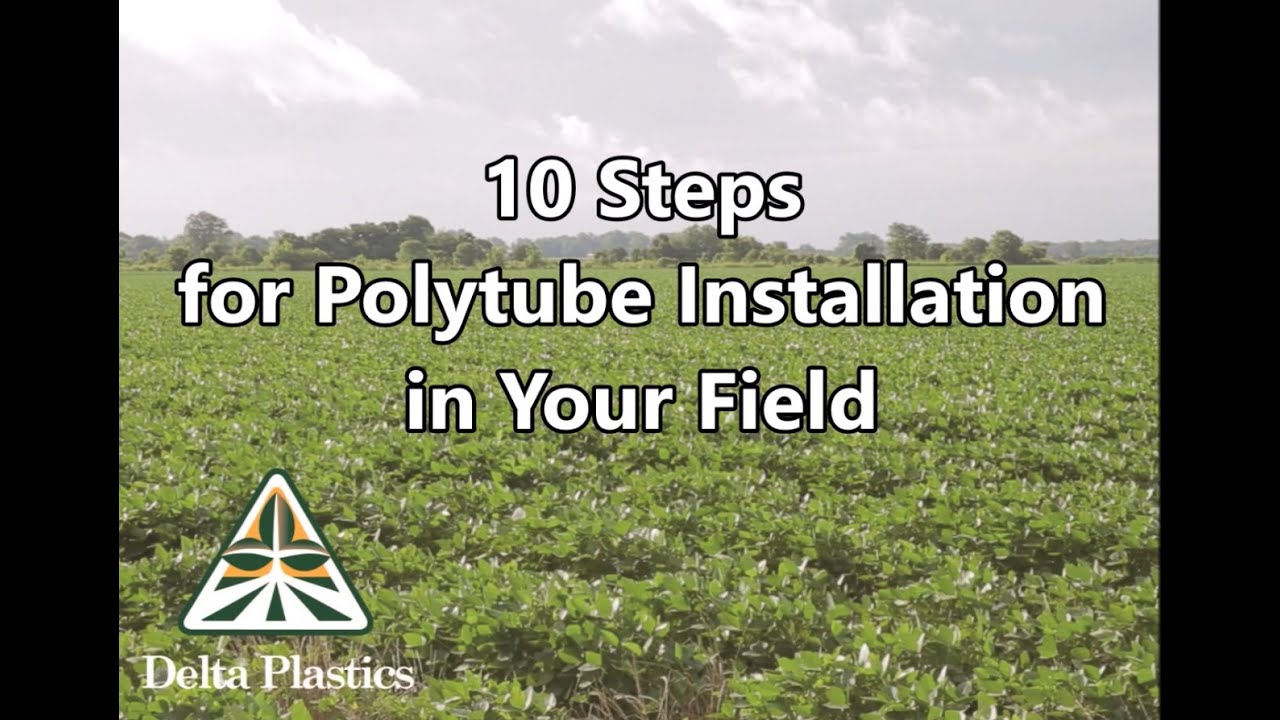 Delta Plastics Polytube Installation Video - YouTube