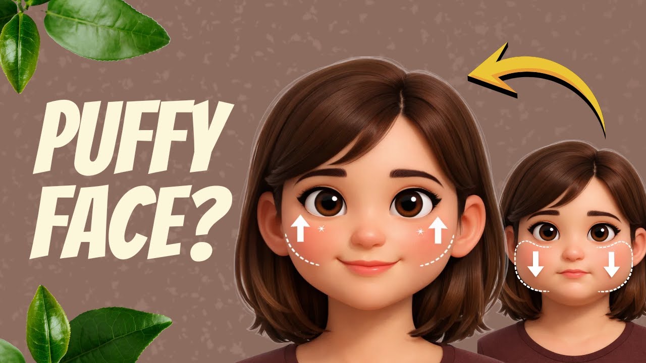 Puffy Face or Heavy Face? Try This Face Yoga - YouTube